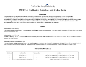 FMM module 4 assignment - 4-3 Journal: Identifying Merchandise Sources My selection for a ...
