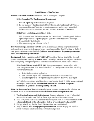 Cost SALT Basics - Instructor: Jonathan Liss - Corporate State Income ...