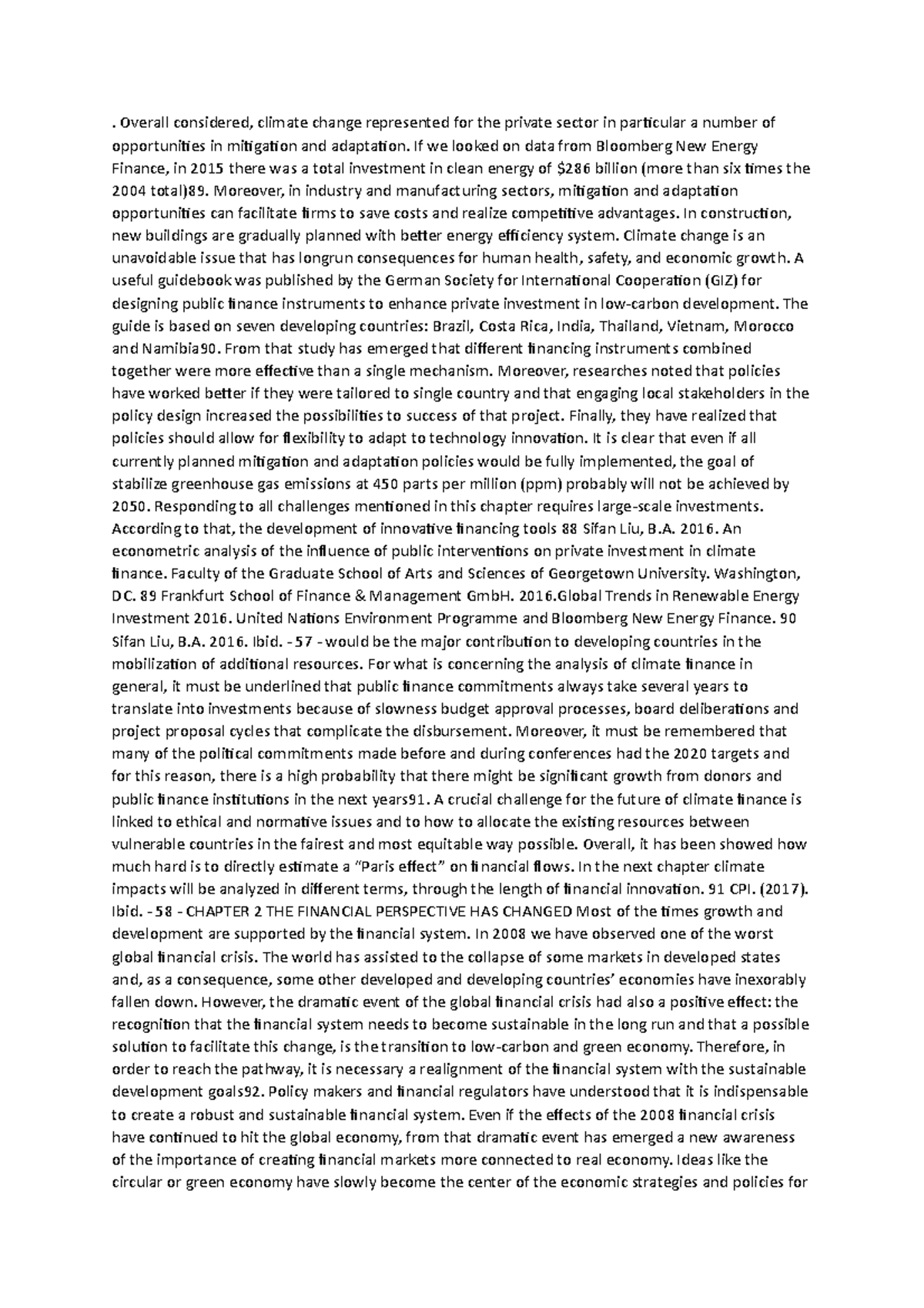 Task39 N a Overall Considered Climate Change Represented For The