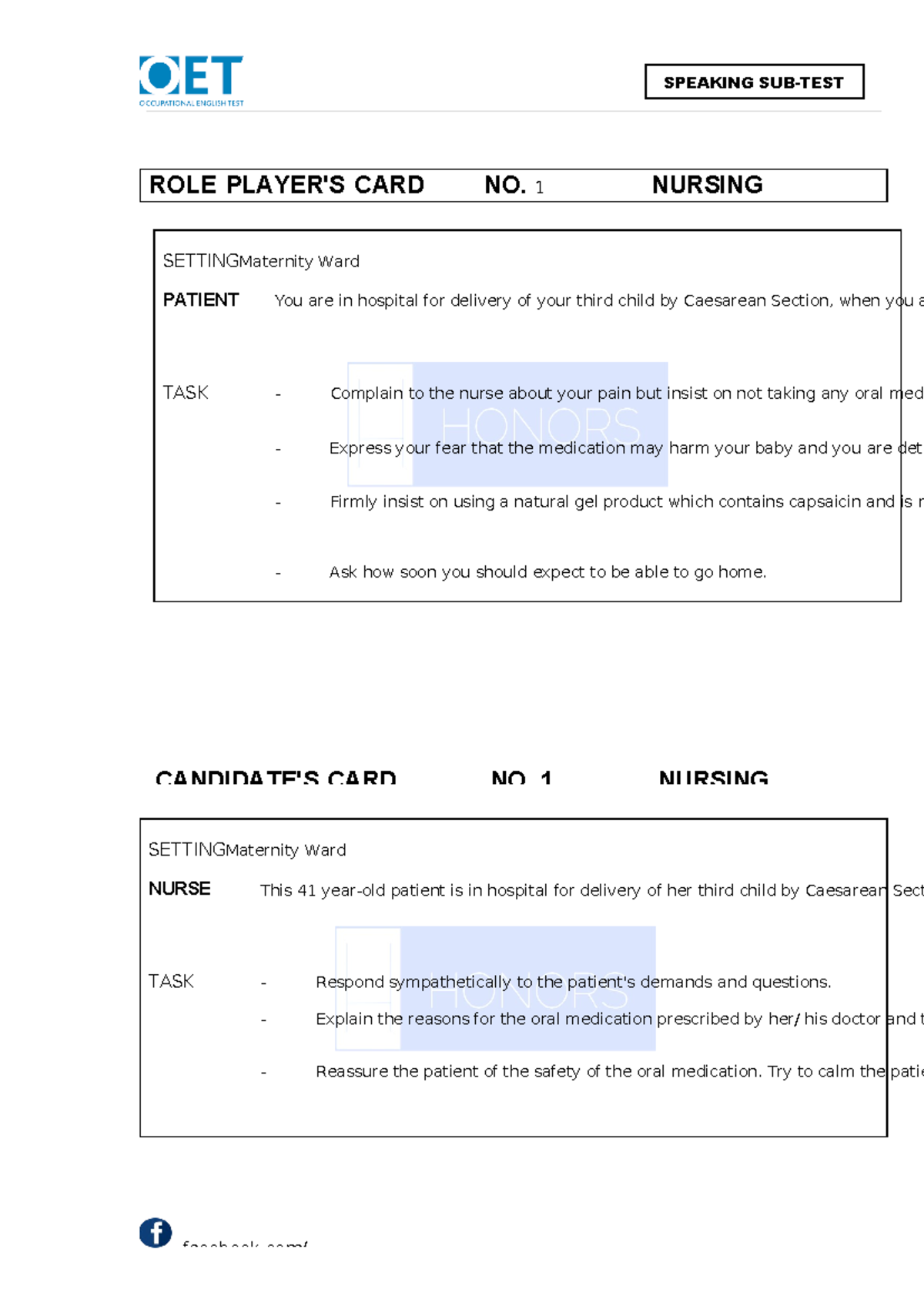 Speaking-Roleplays - Speaking-Roleplays that improve situational ...