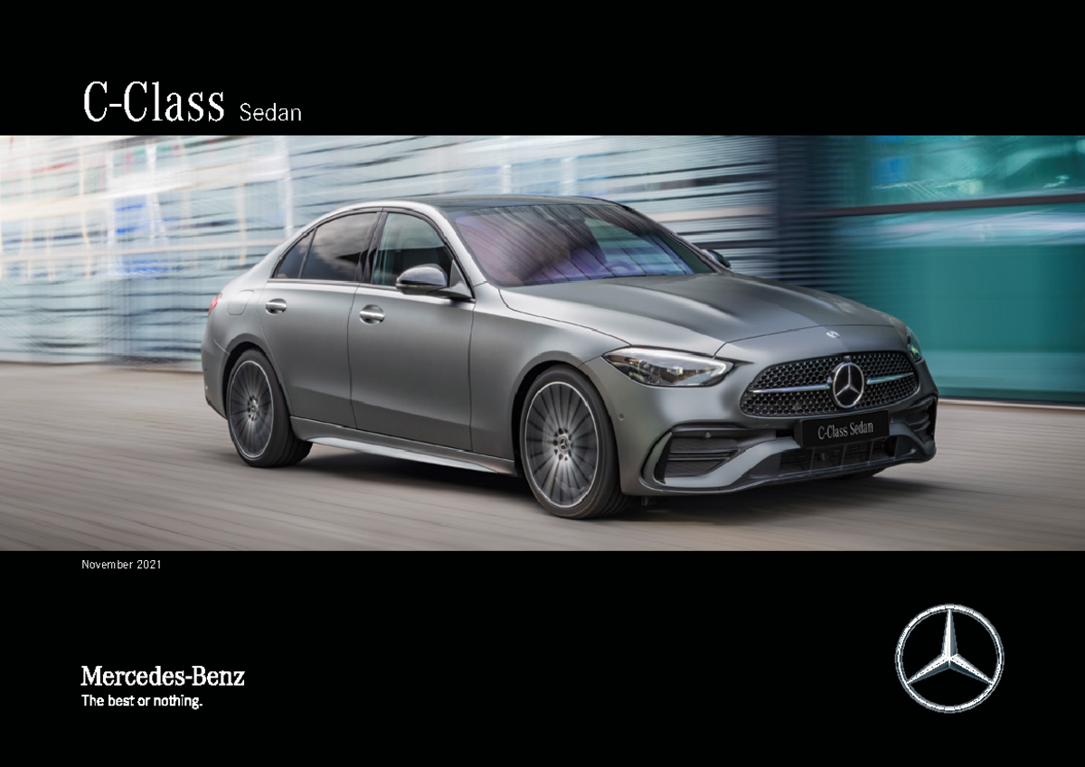 C class sedan pricelist - C-Class Sedan November 2021 The C-Class Sedan ...