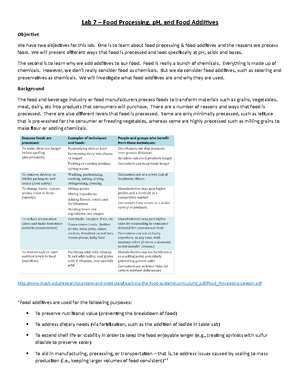 Lab 4 physical and chemical - Lab 4 – Physical and Chemical Changes in ...