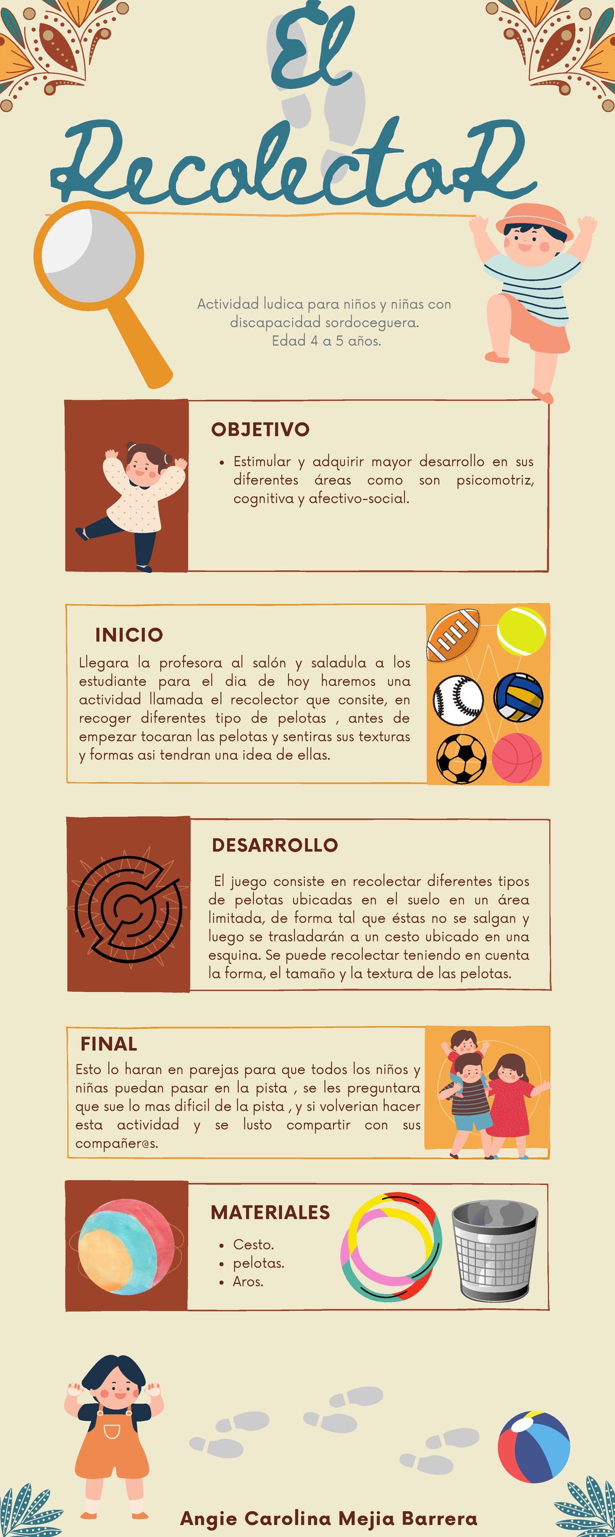 Actividad ludica sobre sordoceguera - El RecolectoR ####### Llegara la ...