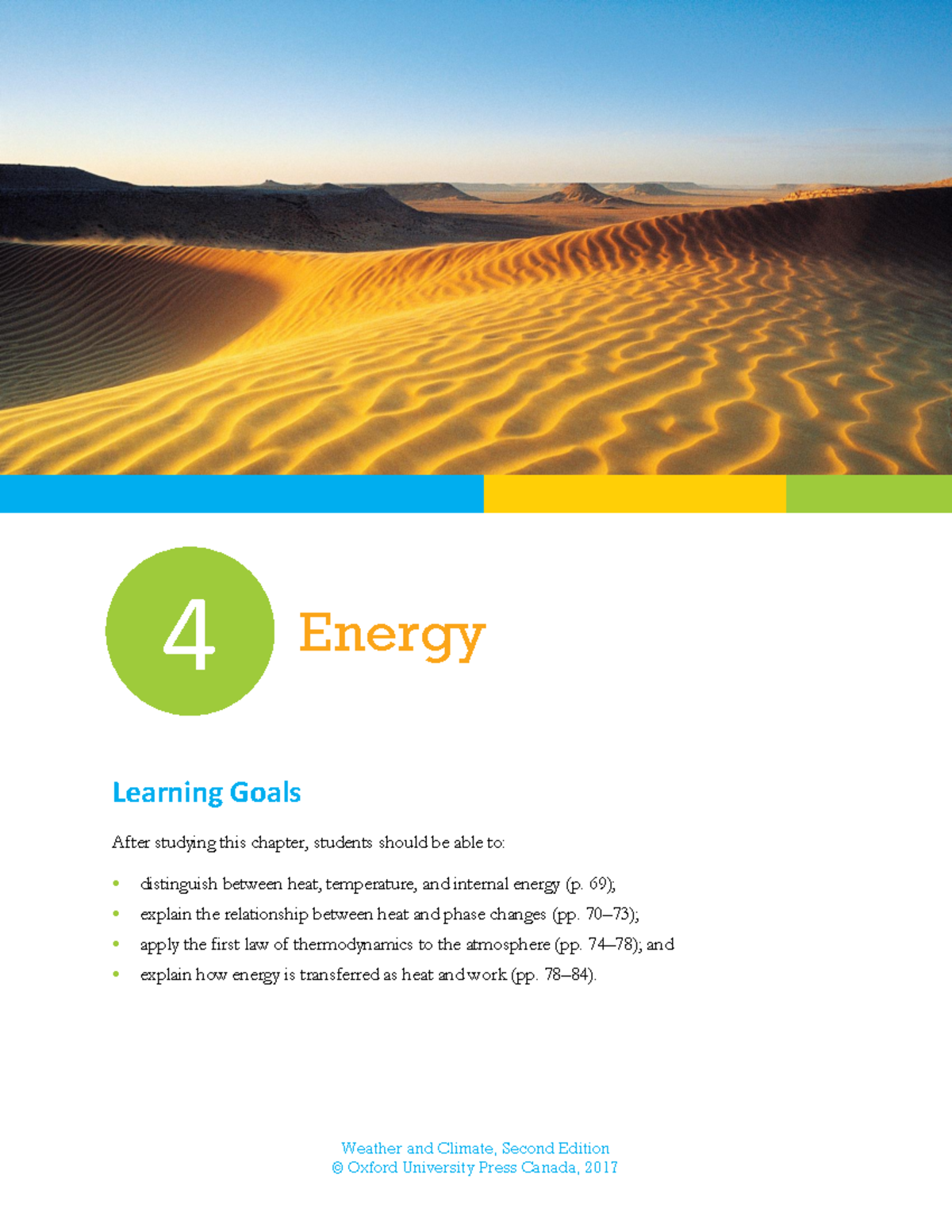 Heat and Work Module - Weather and Climate, Second Edition Learning ...