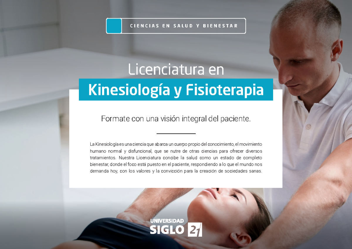 Lic-kinesiologia-y-fisioterapia - C I E N C I A S E N S A L U D Y B I E ...