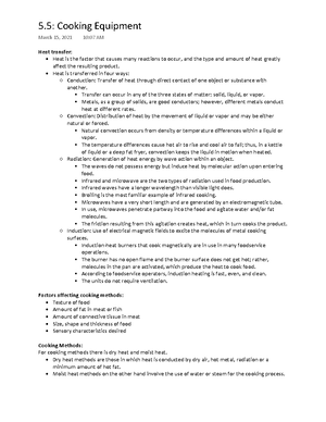 Module 2- Menu pt 1 - Lecture notes 2 - >ĞĂƌŶŝŶŐ KďũĞĐƚŝǀĞƐ͗ - Studocu