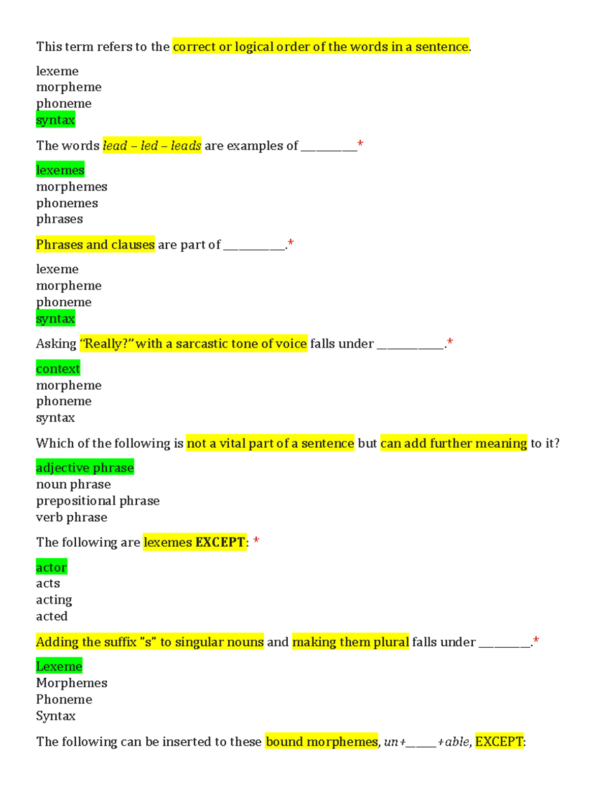 So E Reviewer 1 - This term refers to the correct or logical order of ...