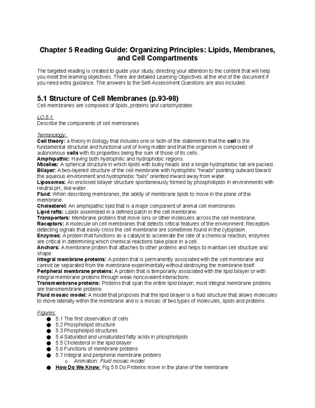 Chapter 5 Reading Guide - Chapter 5 Reading Guide: Organizing ...