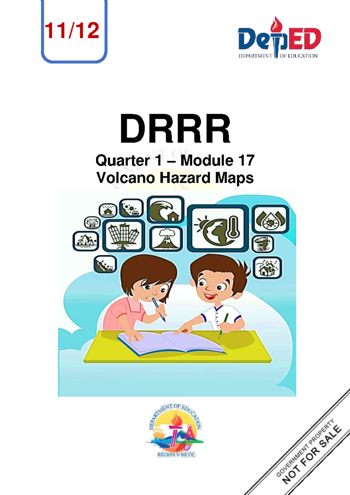 SLM 17 Grade 1112DRRR 1st Quarter Volcano Hazard Maps - DRRR Quarter 1 ...