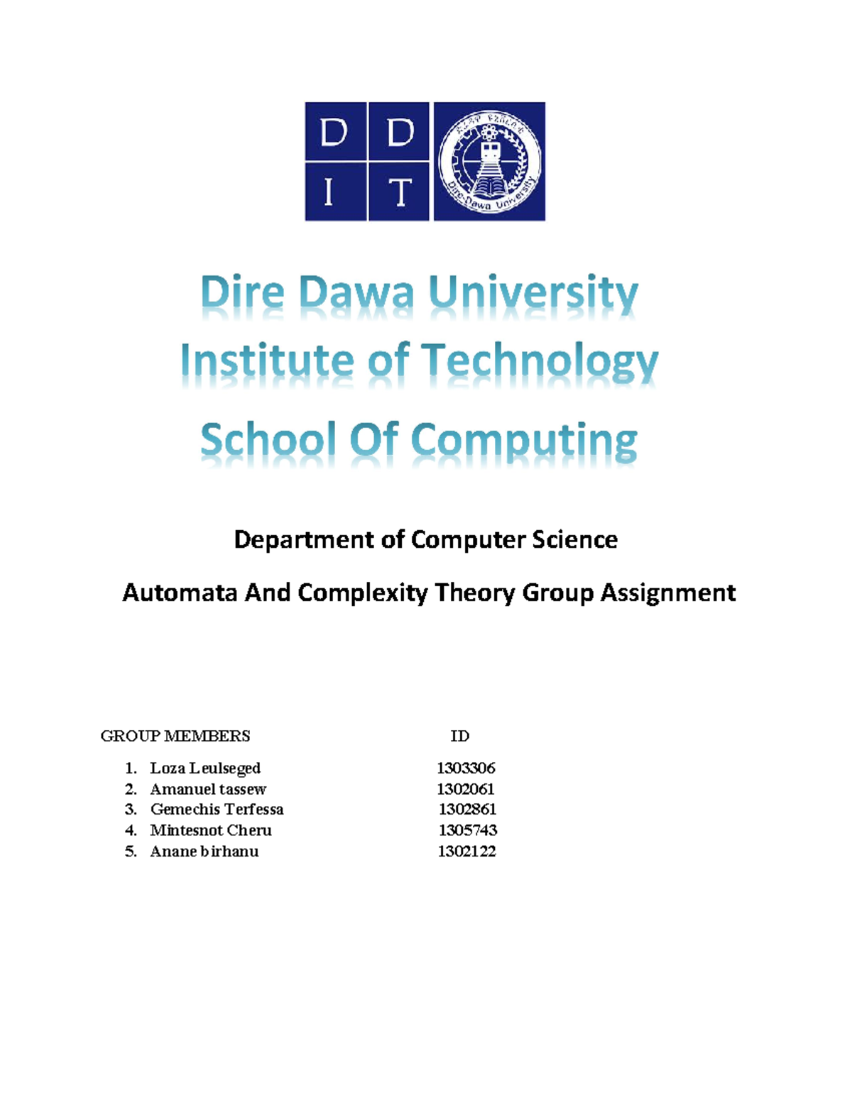 Aman automata - chapter - Department of Computer Science Automata And ...