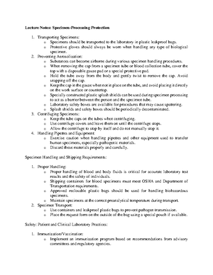 Chapter 4, Phlebotomy- Collecting and Processing Patient Blood ...