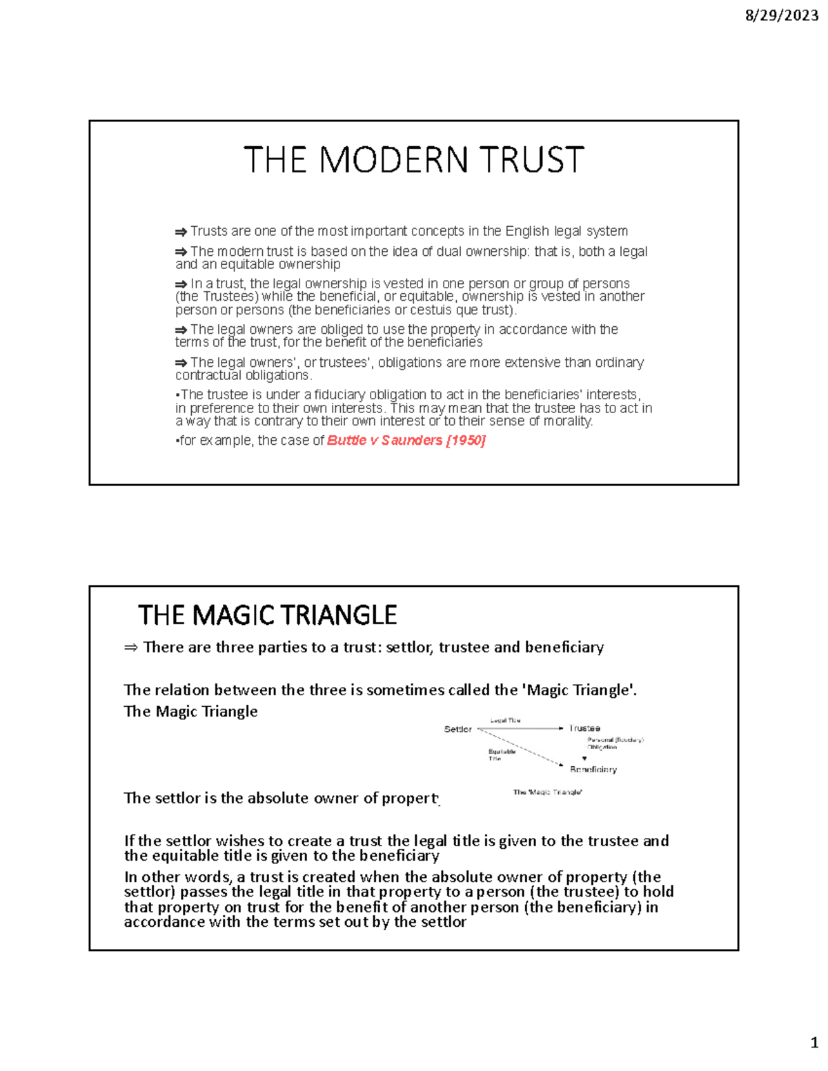 2 THE Modern Trust - THE MODERN TRUST ⇒ Trusts are one of the most ...