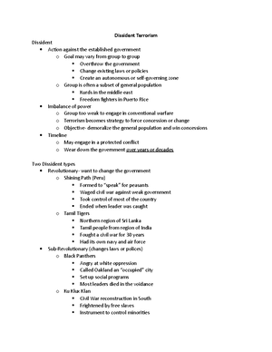A Growing Reality - Goes into the history of terrorism - A Growing ...