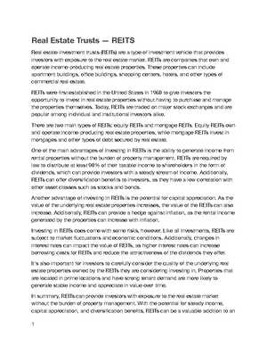 Real Estate Development Notes and Examples - Real estate development is ...