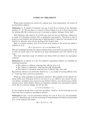 Math 300 Worked Examples - Math 300: Worked Examples Northwestern ...