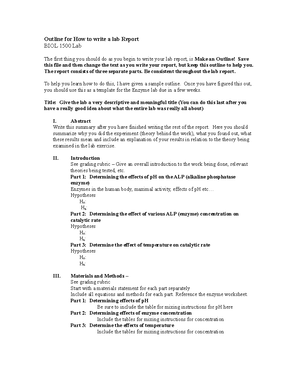 Lab report seven - Gabriella Passenti BIOL 1500 November 1st, 2022 ...