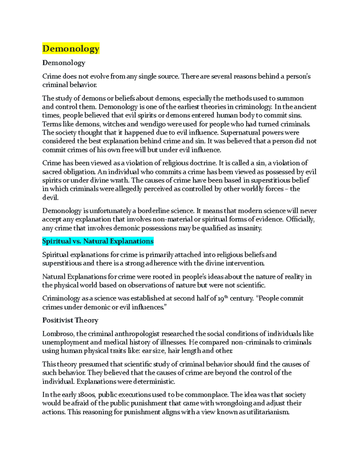 Week-2-Demonology - The study of demons or beliefs about demons ...