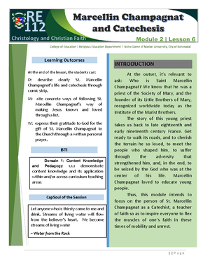 TTL 2 Sci Math Questionnaire with Answers - What is the primary goal of ...