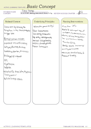 Teaching a Client who is taking Zolpidem - ACTIVE LEARNING TEMPLATES ...