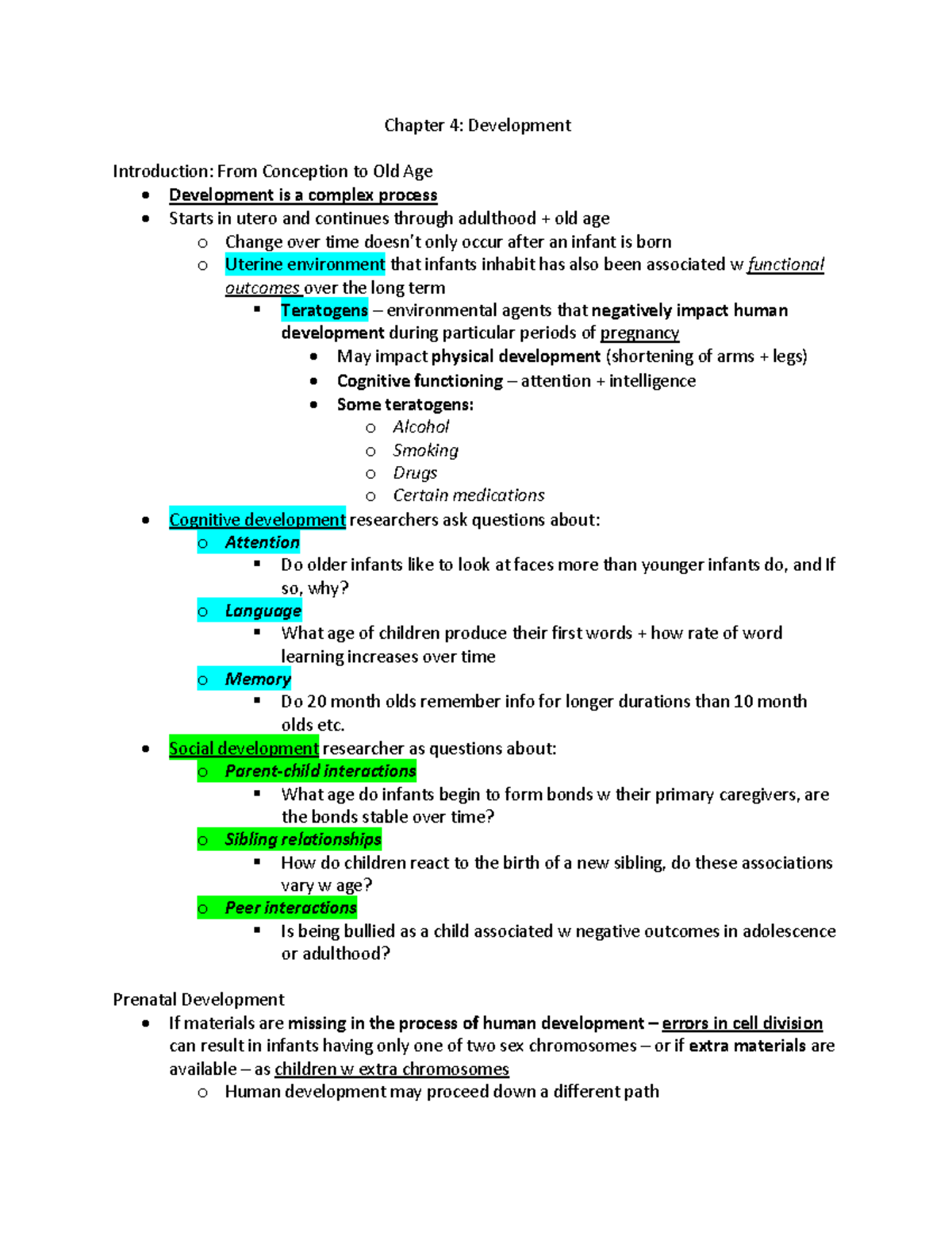 Chapter 4 - Development - Chapter 4: Development Introduction: From ...