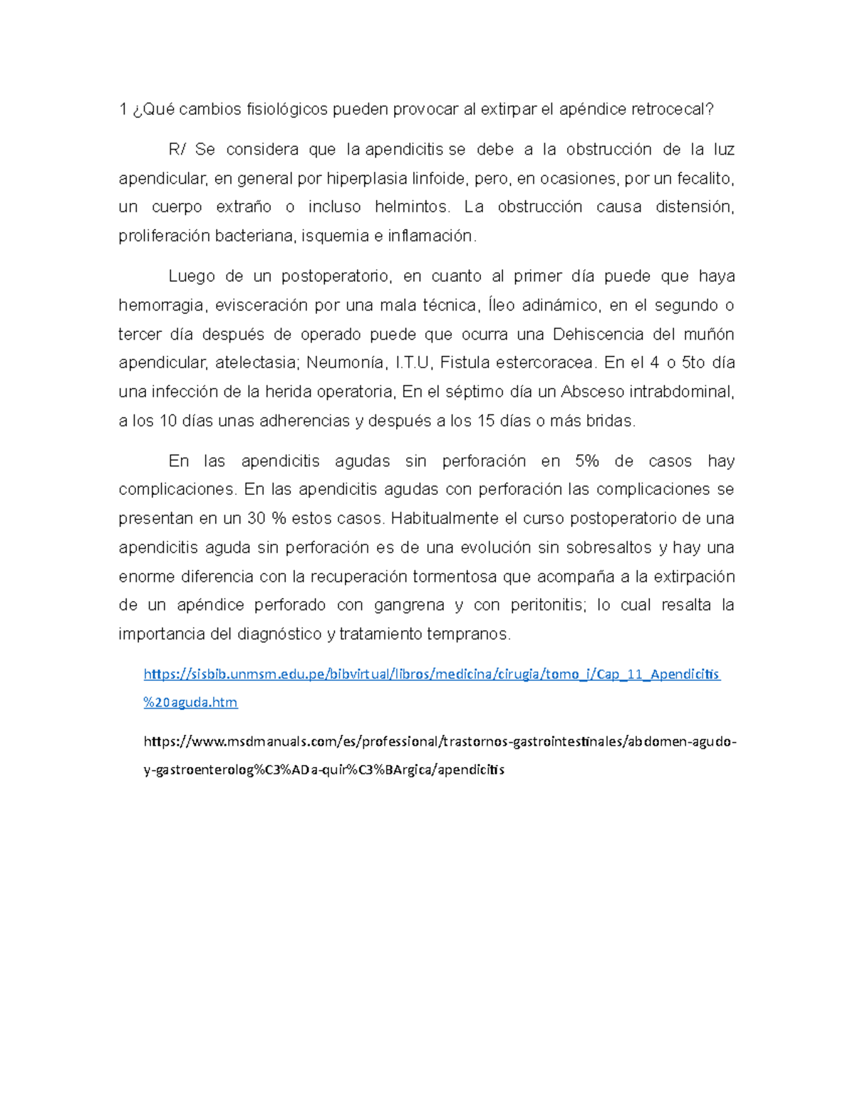 Apendices danna - OKd - 1 ¿Qué cambios fisiológicos pueden provocar al ...