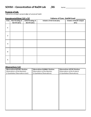 SCH3U - Acid Base Labs - 02 Titration Trial Lab - SCH3U – Titration ...