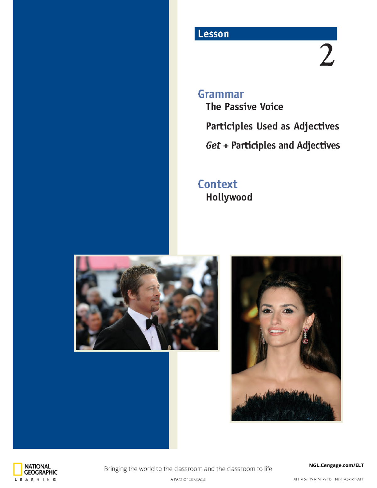 Passive voice in context - Lesson 2 Grammar The Passive Voice ...