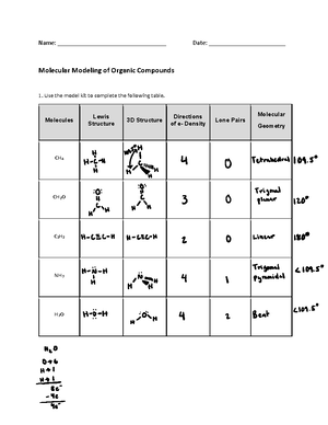 Organic Chemistry Lab I - Organic chemistry is the study of the ...