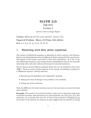 Differential equations by M.U. shaikh - Studocu