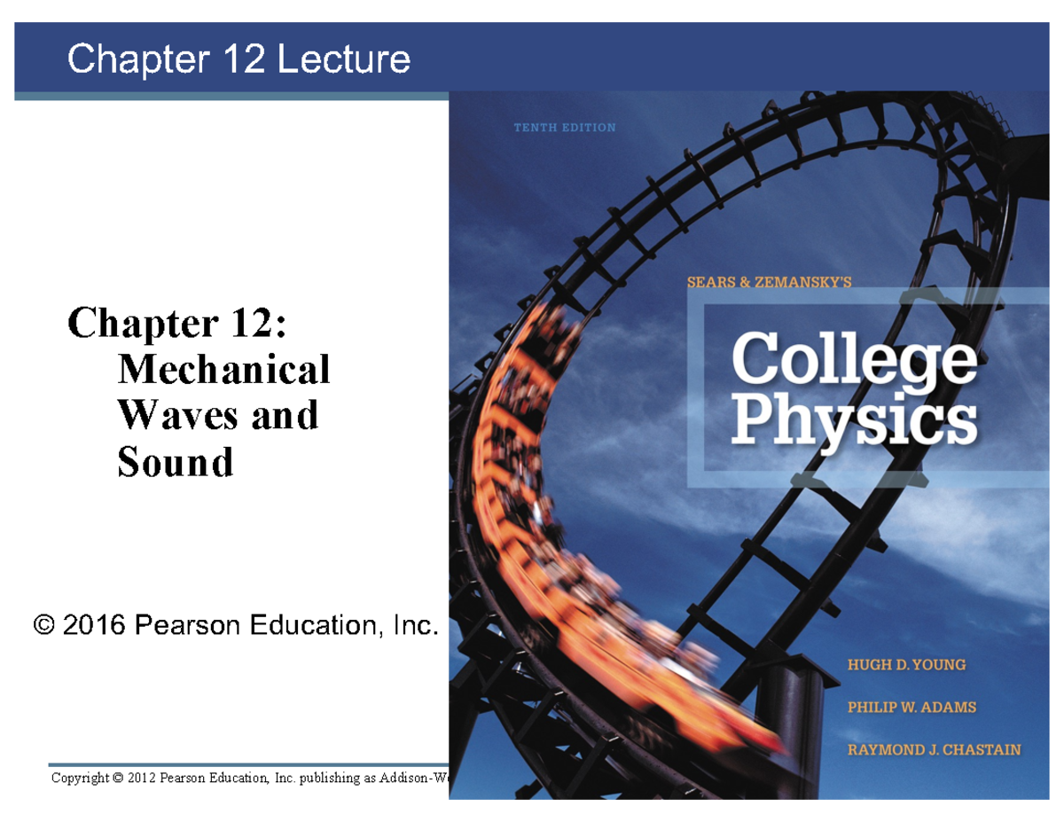 Chapter 12 PPT Lecture Notes - Chapter 12 Lecture ####### Chapter 12 ...