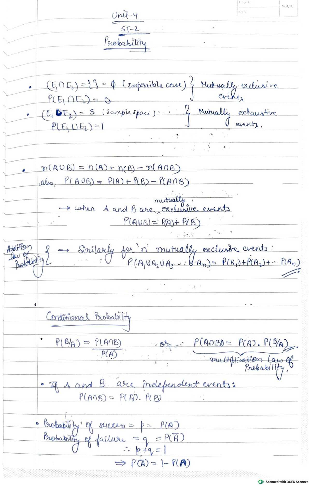 Unit 4 Maths notes - this is unit 4 math 4 in second year - YOUW Date ...