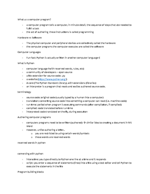 Lecture 7 - Functions - Function Calls function: a named sequence of ...