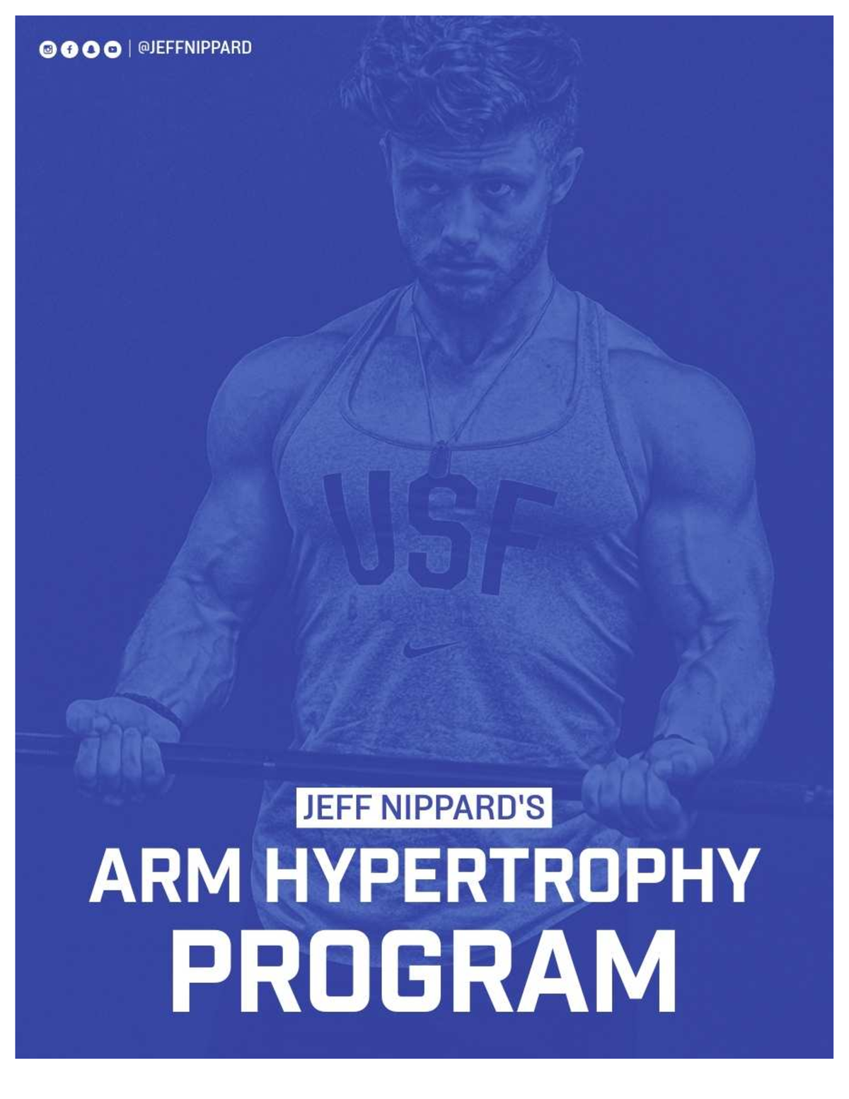 Jeff nippard s arm hypertrophy program - Studocu