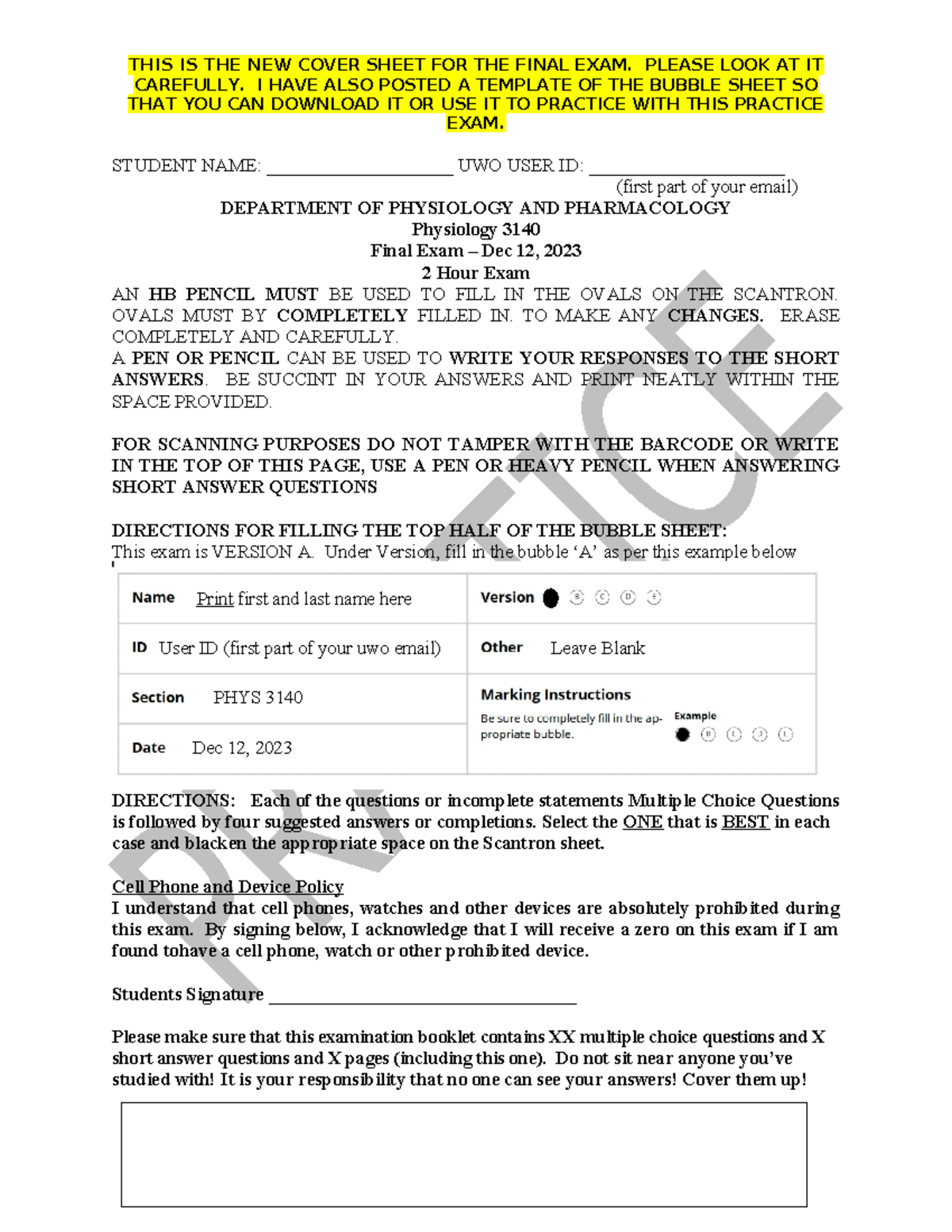 3140+practice+final+exam - THIS IS THE NEW COVER SHEET FOR THE FINAL ...
