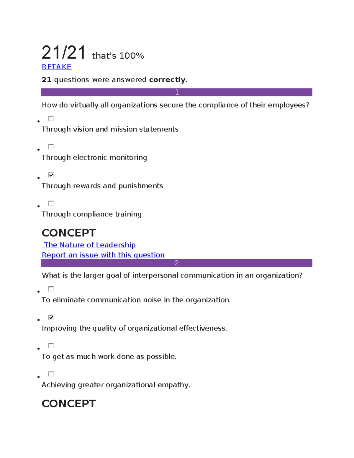 Unit 3 Milestone 3 - 21/21 that's 100% RETAKE 21 questions were ...