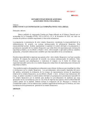 Ejemplos DE Hallazgos DE Auditoria - Warning: TT: undefined function: 32 Warning: TT: undefined ...