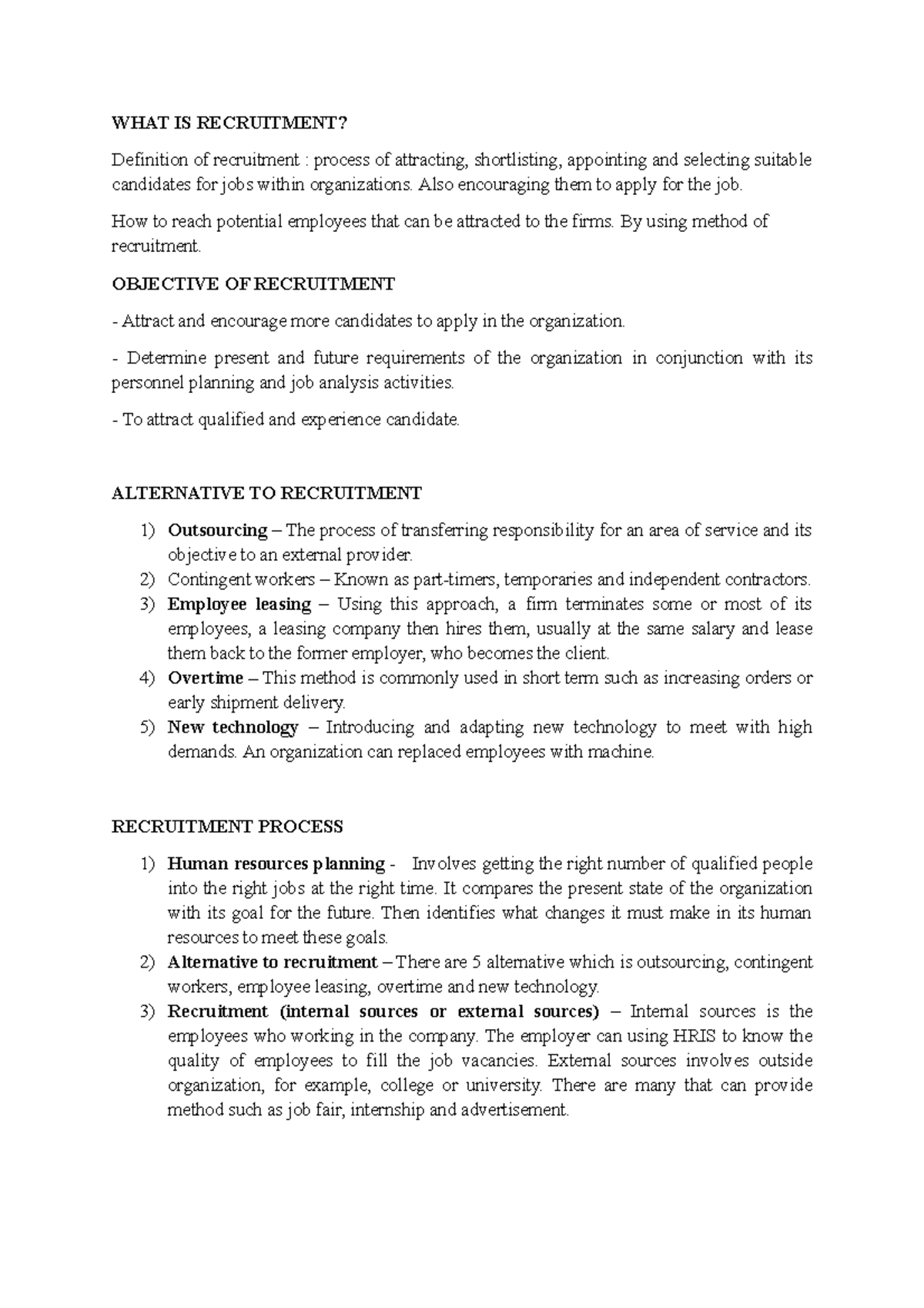 WHAT IS Recruitment - WHAT IS RECRUITMENT? Definition of recruitment ...