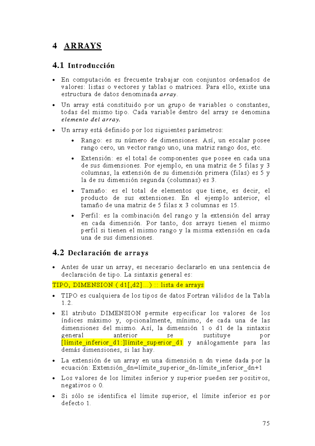 Curso-Fortran-4 - programas en fortran - 4 Introducción En computación ...