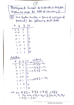Digital Electronics Syllabus of session 2023-24 - DIGITAL ELECTRONICS ...