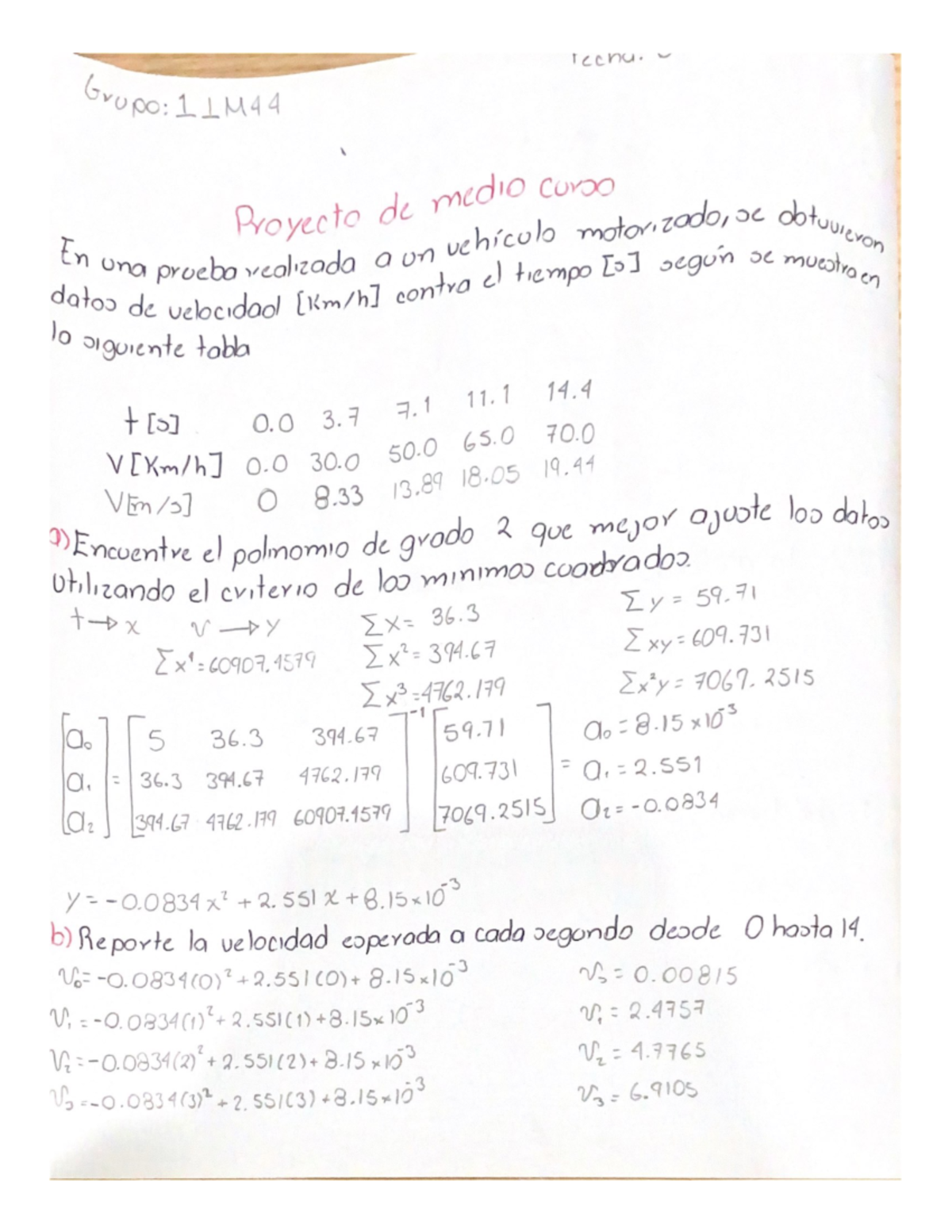 Ejercicio 1 - Metodos Numericos - Studocu
