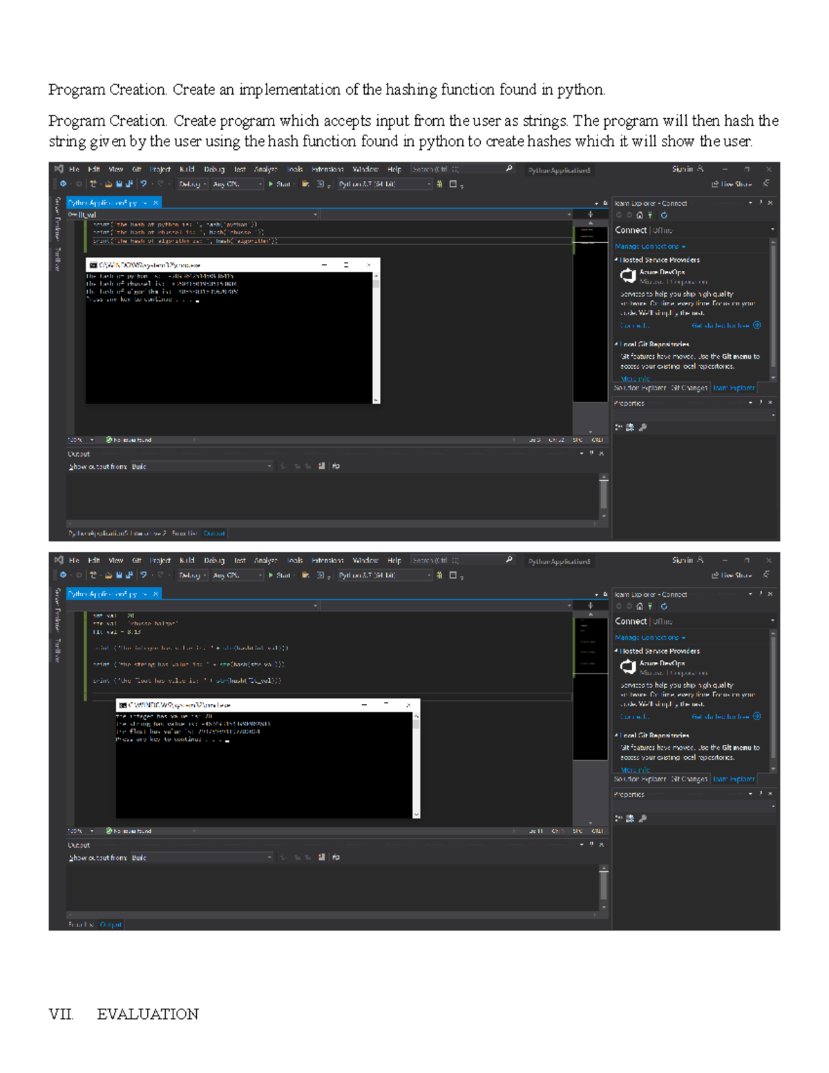 IM4 - Answer to activities - Program Creation. Create an implementation ...