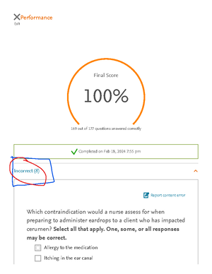 [Solved] For each potential nursing action listed in the left column click - Adult Health I (NR ...