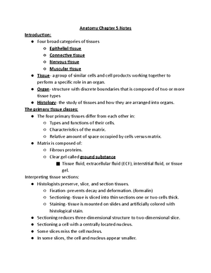 A&P Chapter 9 Notes - Anatomy and Physiology Chapter 9 Notes Joints and ...