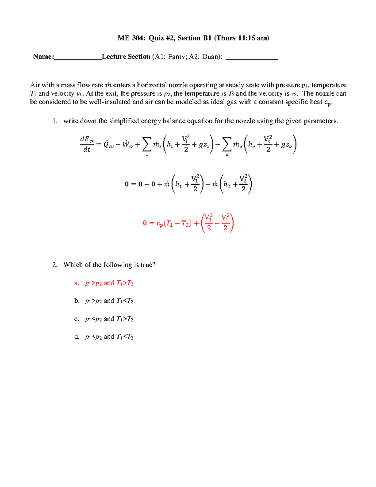 Me304 Quiz2 Solution Professor Duan Deprecated Api Usage The Svg