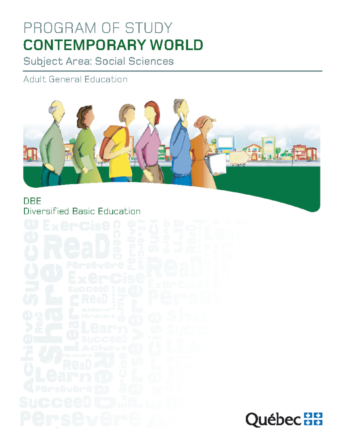 The Contemporary World FBD en 1st year - Subject Area: Social Sciences ...