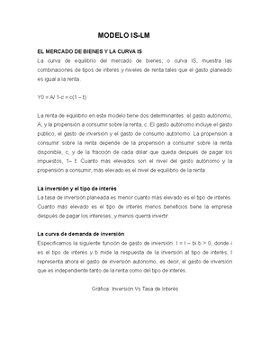 Ejercicios Practicos - GUIA DE EJERCICIOS MACROECONOMÍA DANIEL PARISI ...
