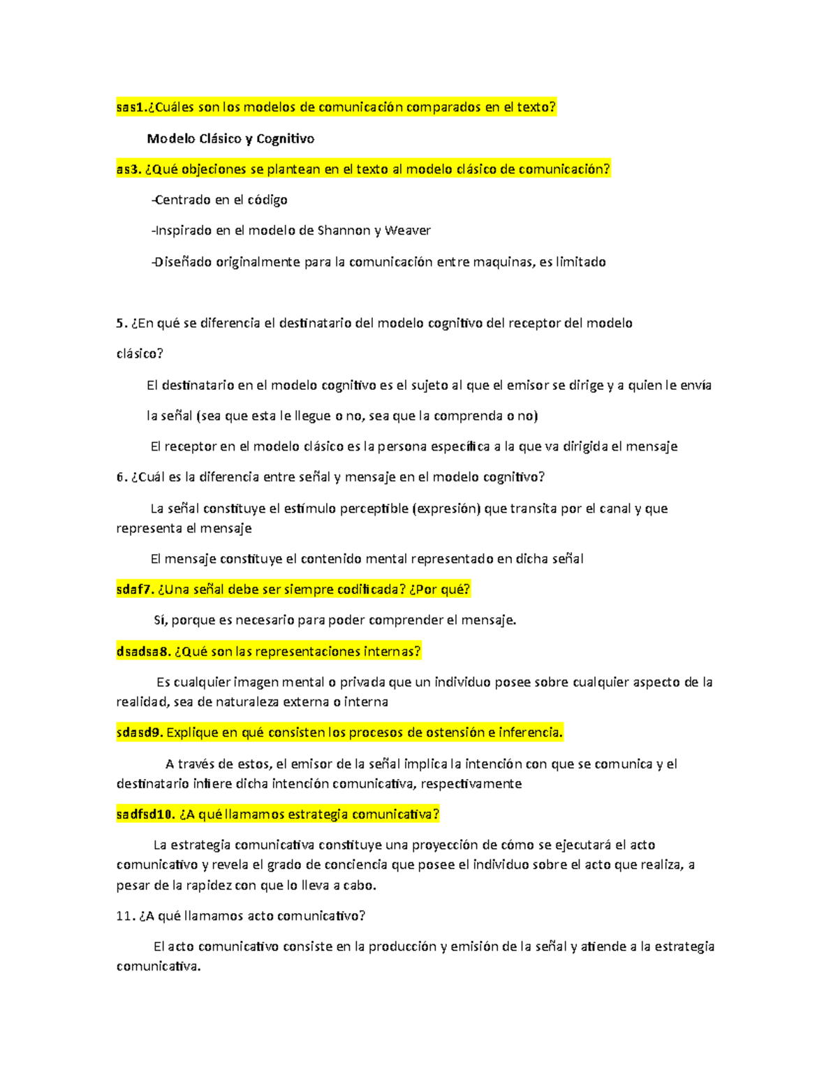 Sas1 - Resumen de los procesos educativos - sas1.¿Cuáles son los ...