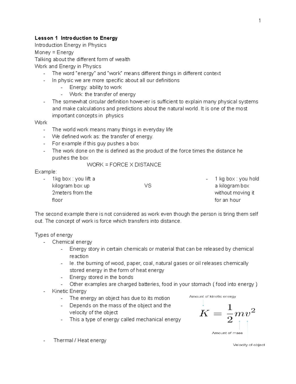 Phys 273 lesson 1-3 - Lecture notes 1- 3 - Lesson 1 Introduction to ...