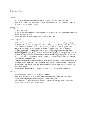 CBT demo Script - Counselor/Therapist: hello, mike! How are you doing ...