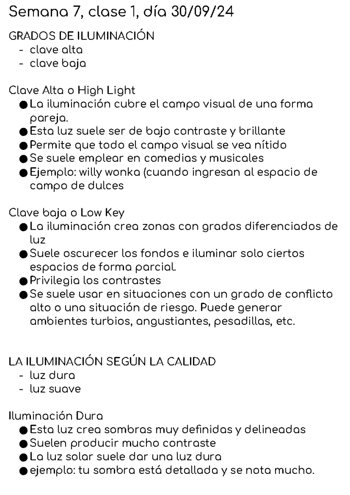 Semana 7, clase 1, día 30 09 24 lenguaje audiovisual - Semana 7, clase ...